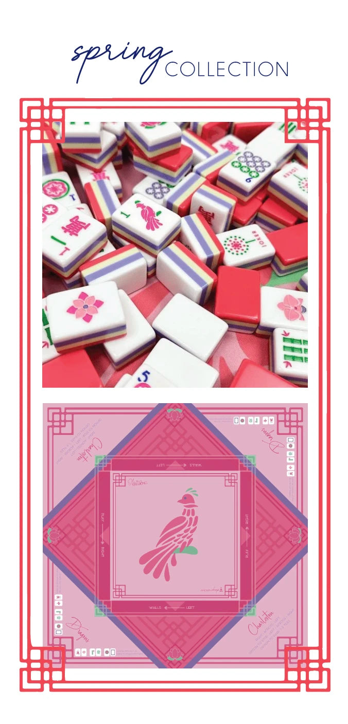 SPRING MAHJONG TILE SET COLLECTION by Oh My Mahjong – ANEWIN